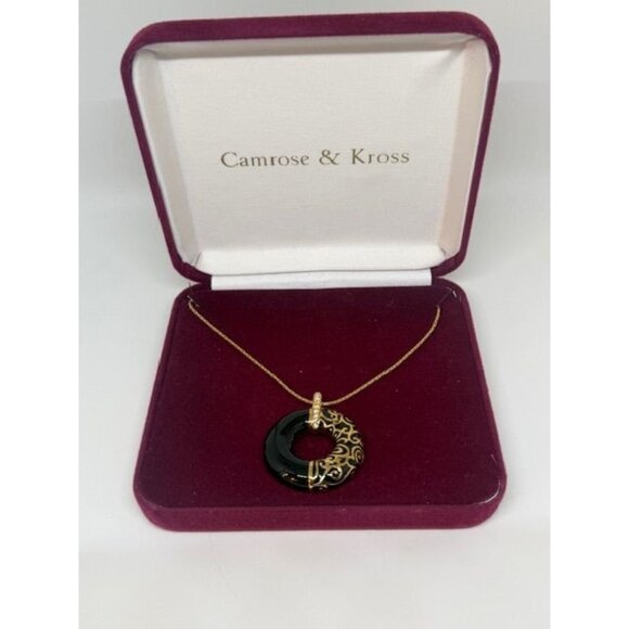 Camrose & Kross | Jewelry | Camrose Kross Jacqueline B Kennedy Black ...